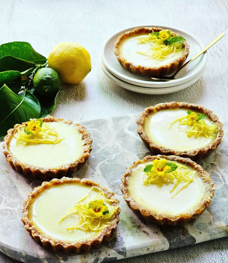 Dairy & Gluten Free Lemon-Tang Tarts (Vegan) - Nuttelex