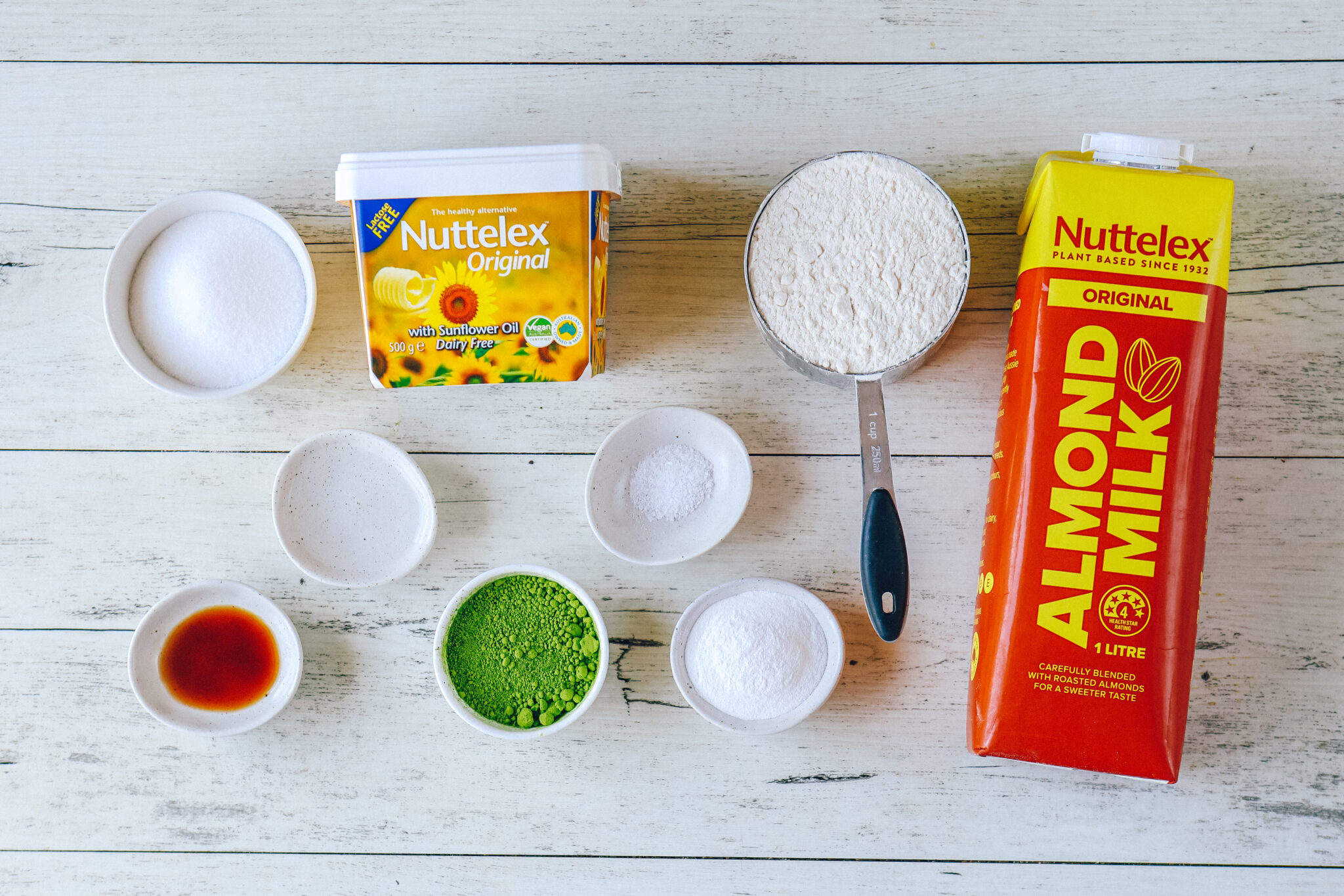 Matcha Pancakes - Nuttelex