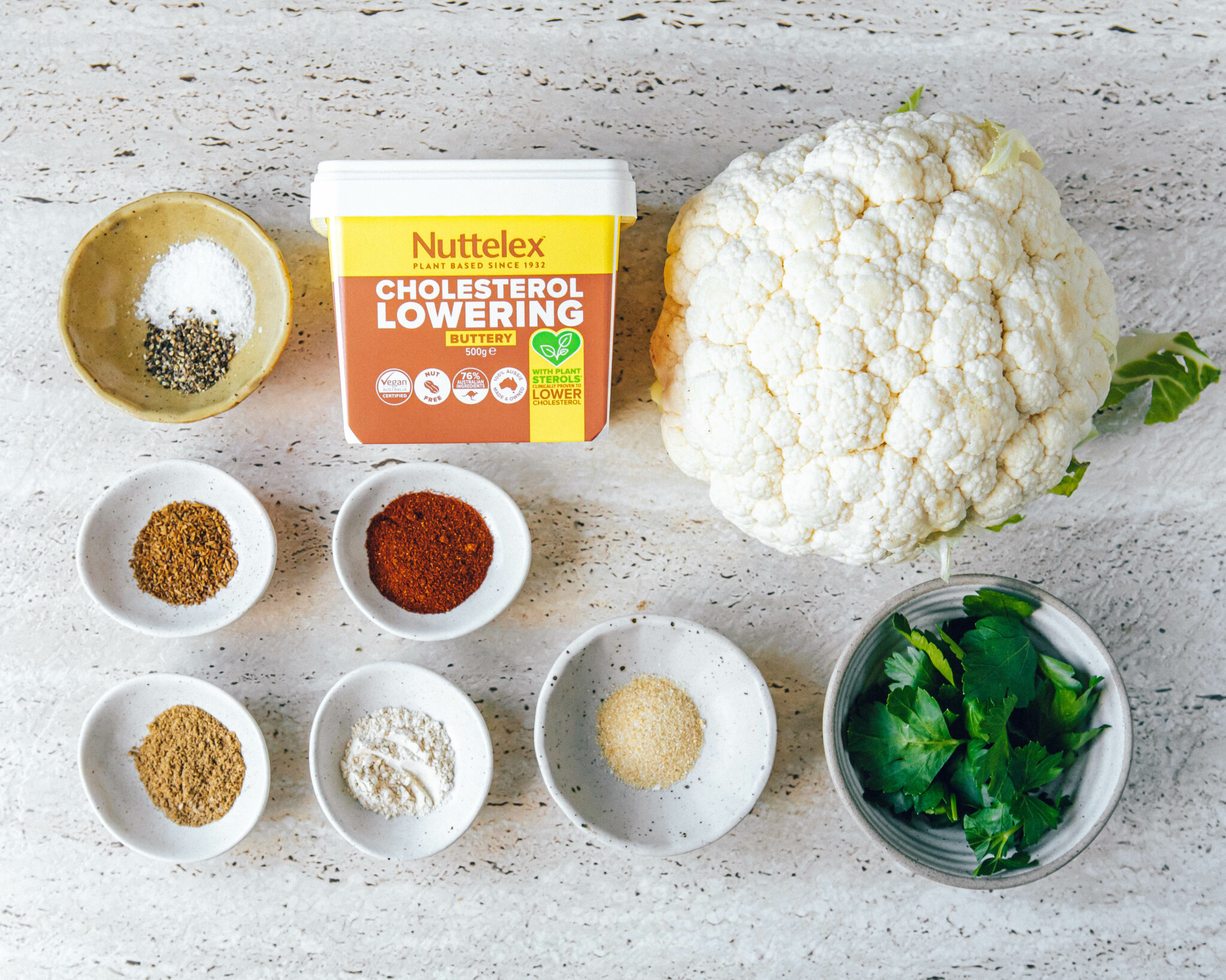 Cauliflower Steaks - Nuttelex