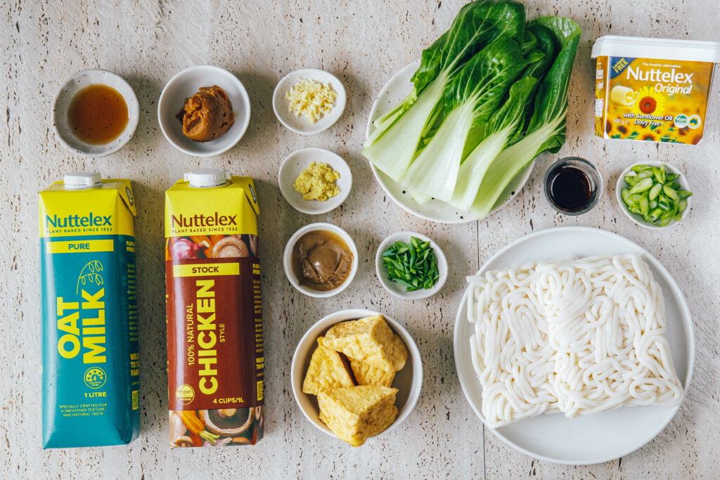 Sesame Miso Udon Soup - Nuttelex